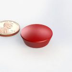 Magnet VisiCare Button Small | Dry Erase | Medical Accessory