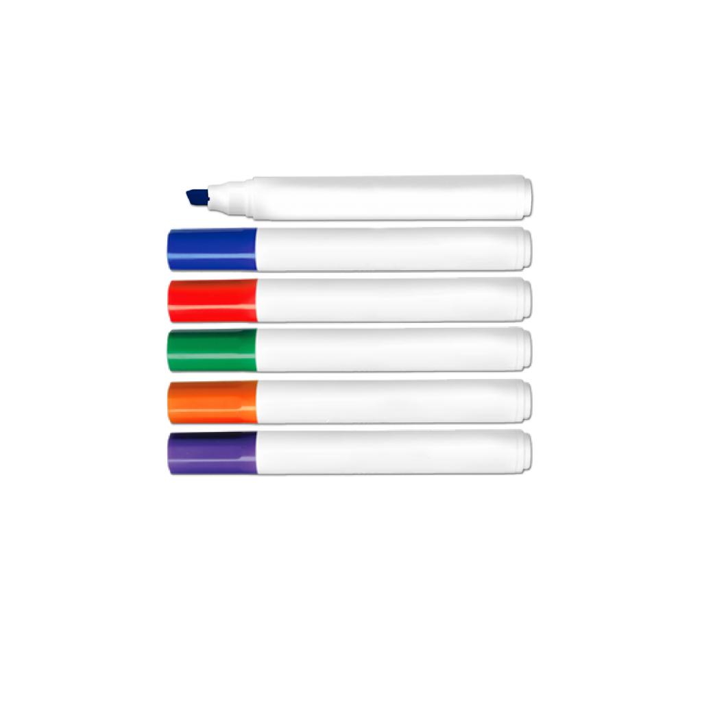 Color Chisel Tip Dry Erase Markers | Nurse & Patient Whiteboard | VisiCare